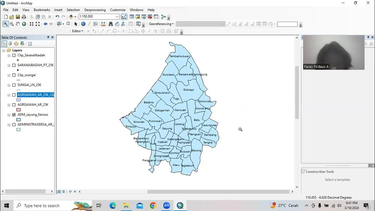 Geoprocessing ArcMap 10.8 - YouTube