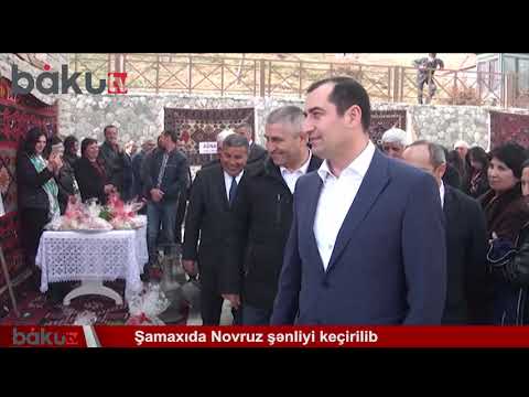Şamaxıda Novruz şənliyi keçirilib