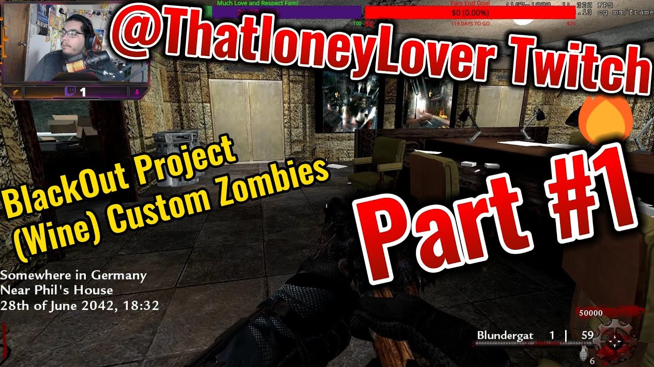 Custom Zombies Solo "Blackout Project (Wine)" Map Part #1 - YouTube