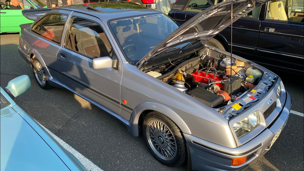 1987 Ford Sierra RS 500 Cosworth (E900 GRP) Humber Bridge Classic Car ...