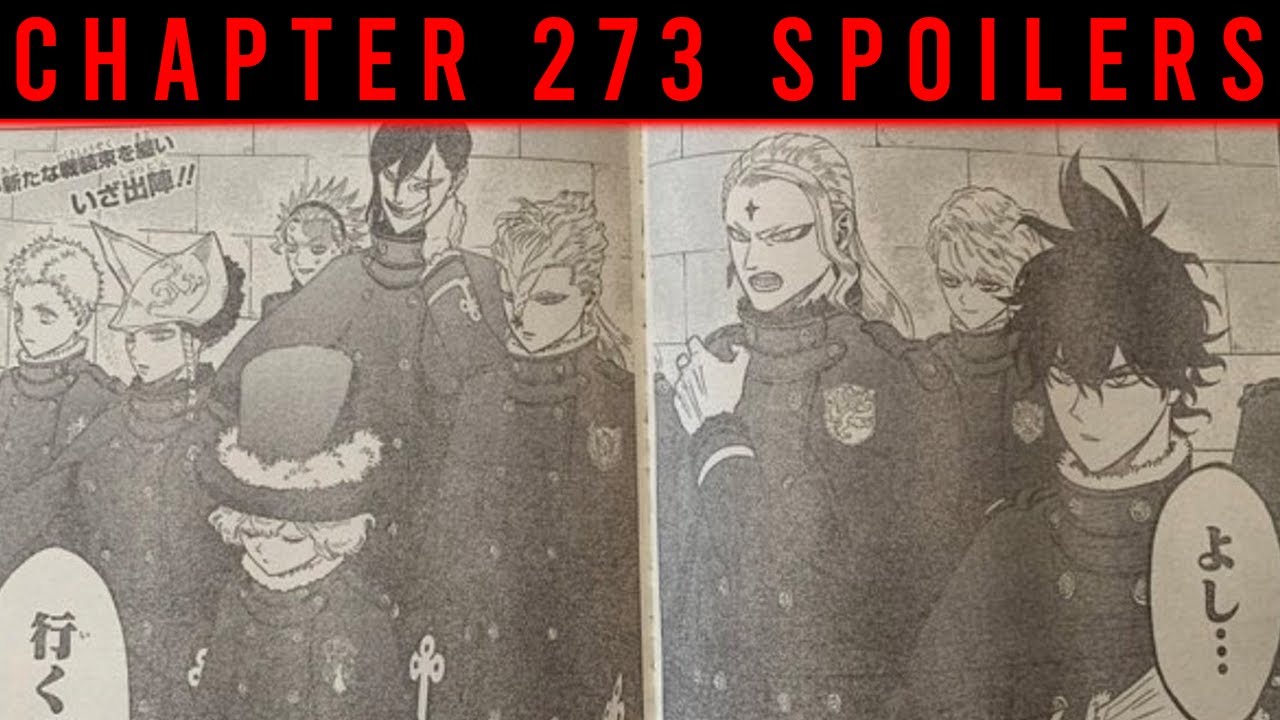 Black Clover Chapter 273 Spoilers - YouTube