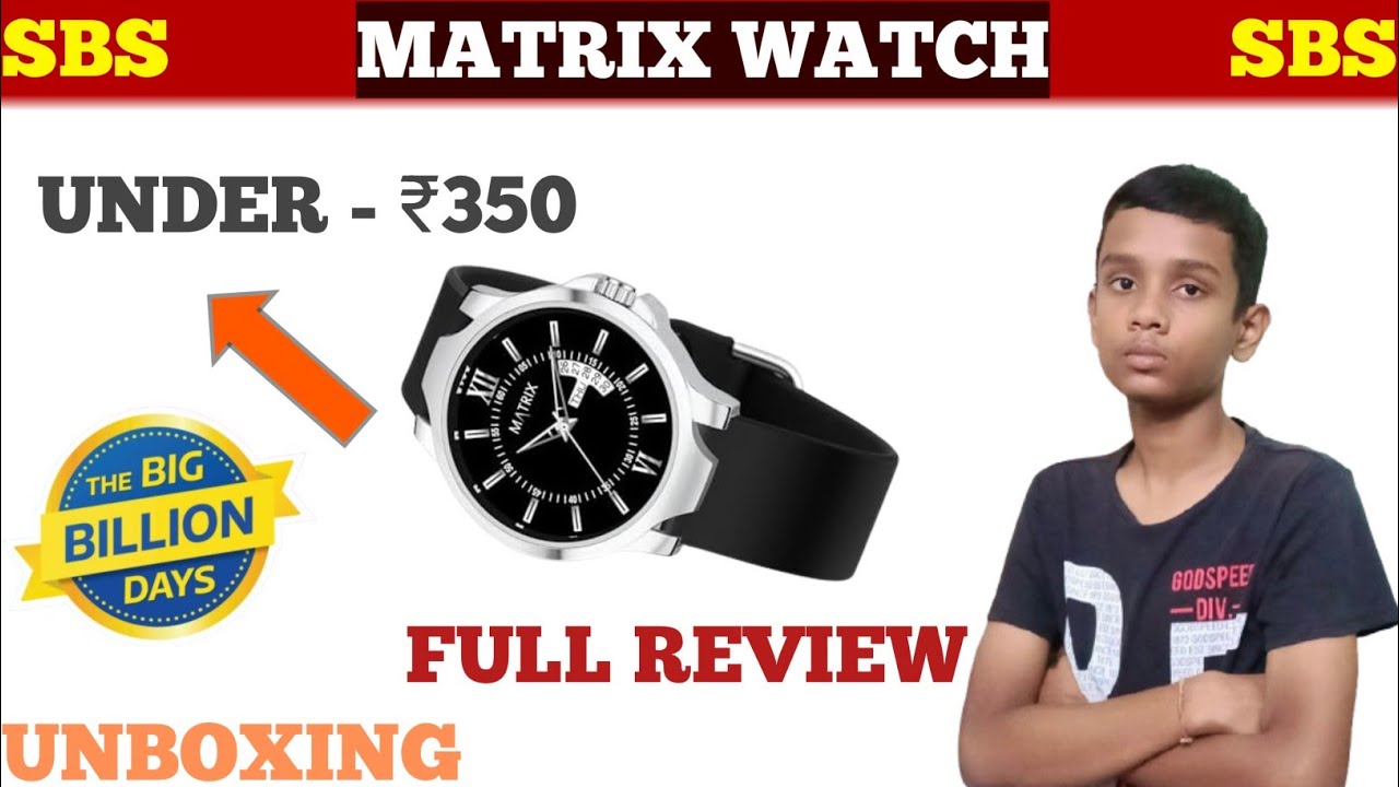 Matrix Watch Unboxing The Future on Your Wrist ! #matrix . - YouTube