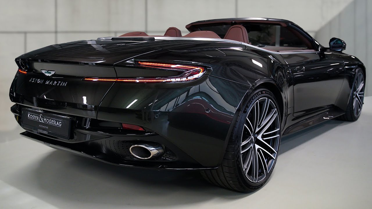 2025 Aston Martin DB12 Volante (689hp) - Sound & Visual Review! - YouTube