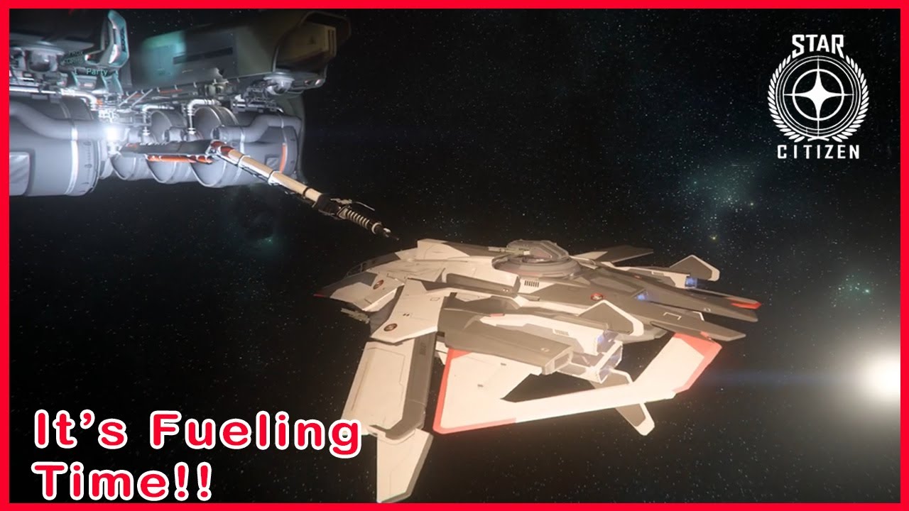 Star Citizen | Refueling in space #starcitizen #sc - YouTube