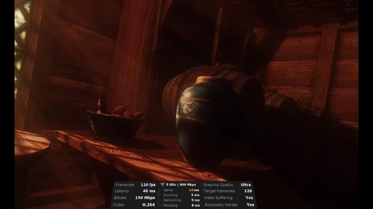Stable 120fps ASW Skyrim VR Experience with NAT ENB 3.1 and DLSS on ...