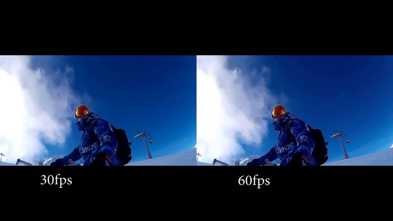 SJ4000 60fps and 30fps 1080p comparison - YouTube