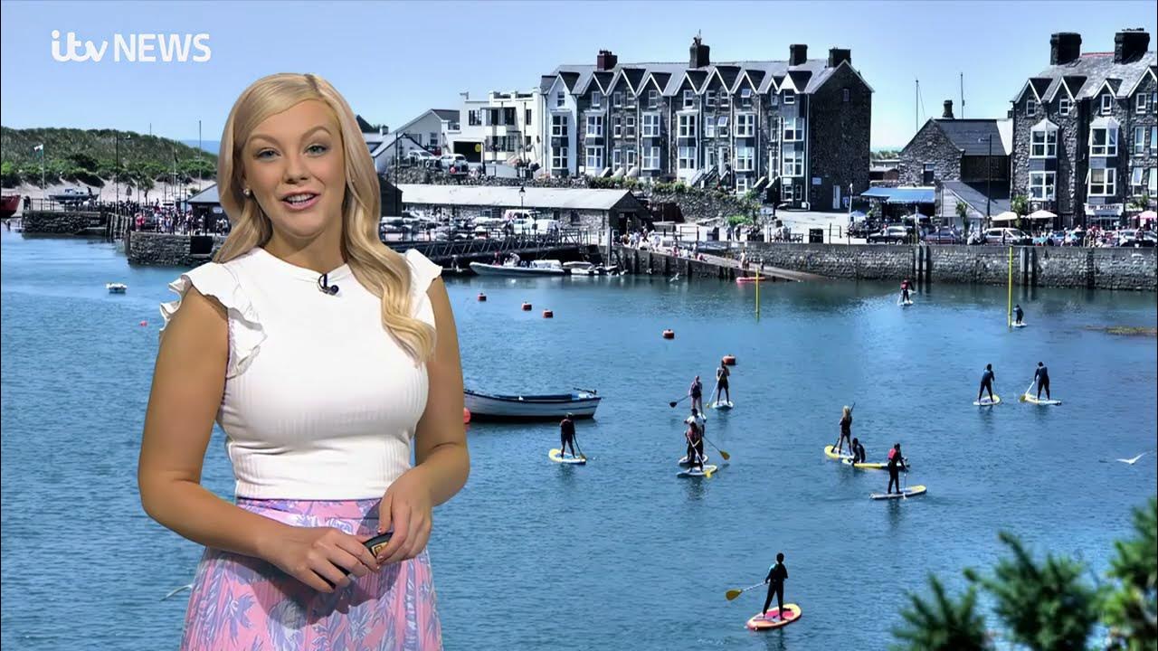 4k Kelsey Redmore Itv Wales Weather 29th July 2019 Youtube
