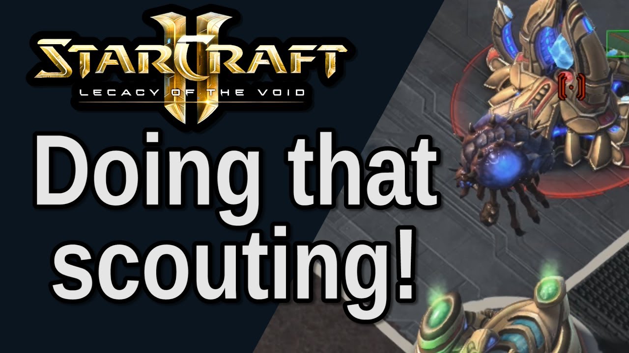 Using Information From Scouting - Starcraft II Ranked Play - YouTube