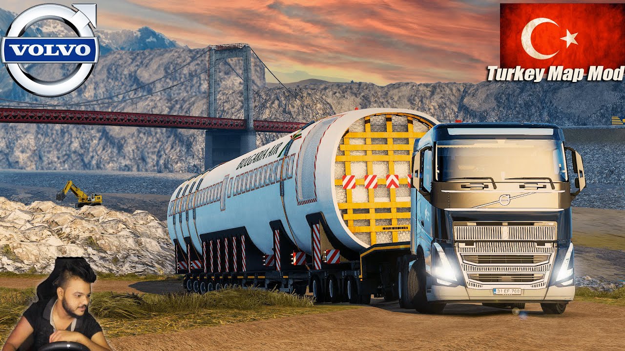 Euro Truck Simulator 2 Livestream | Turkey Map Mod | Logitech g29 ...