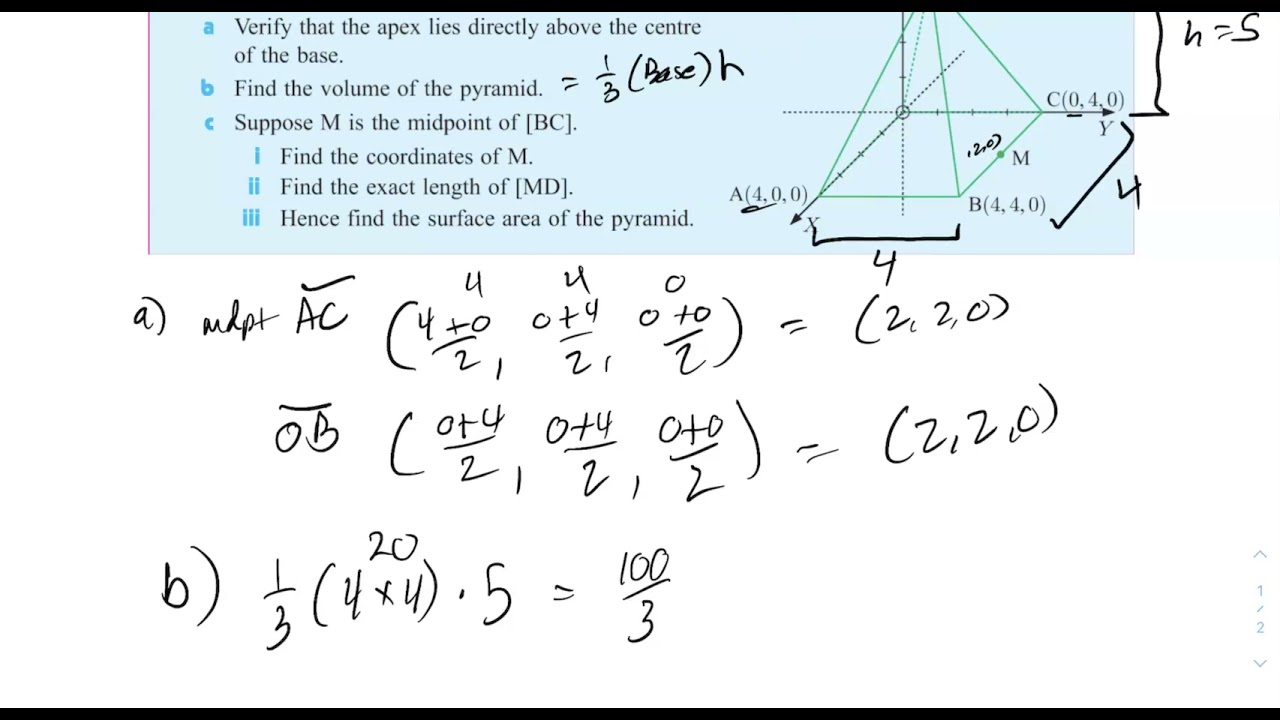 Measurement in 3D Space - YouTube