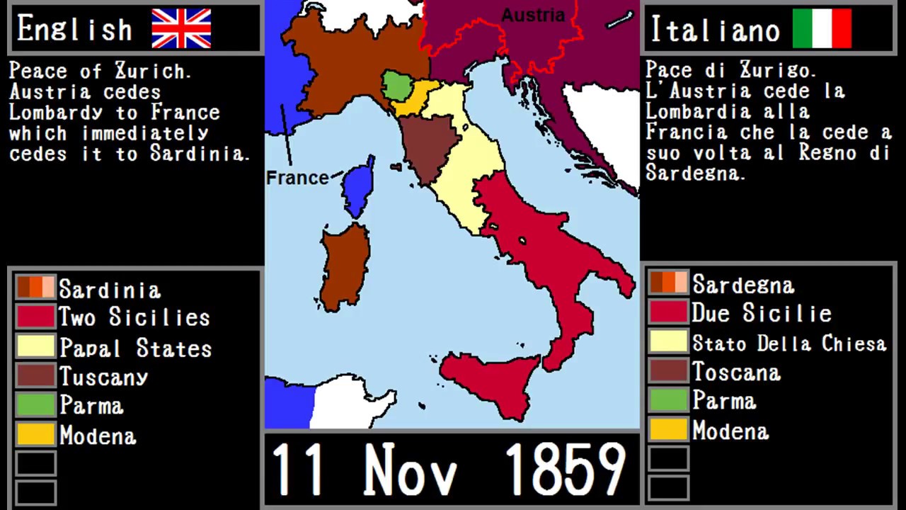 Italian Unification / Risorgimento Italiano - YouTube