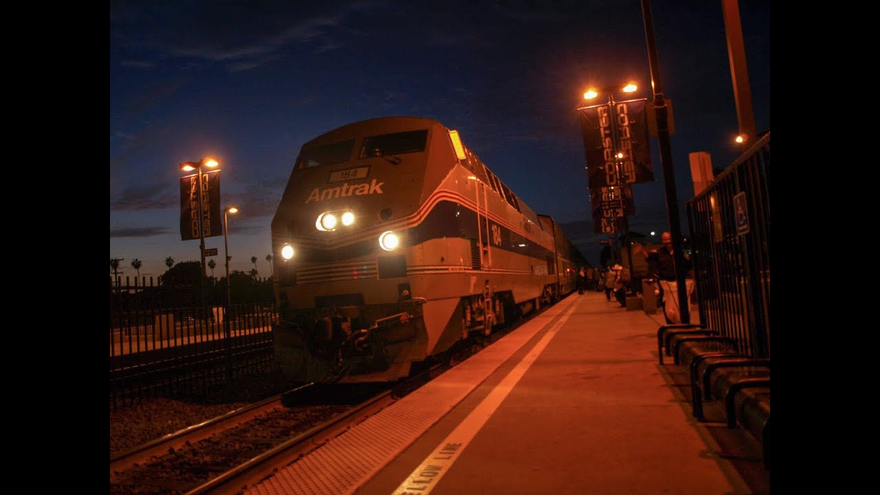 Railfanning Oceanside Transit Center: Awesome BNSF & Amtrak 184 ...