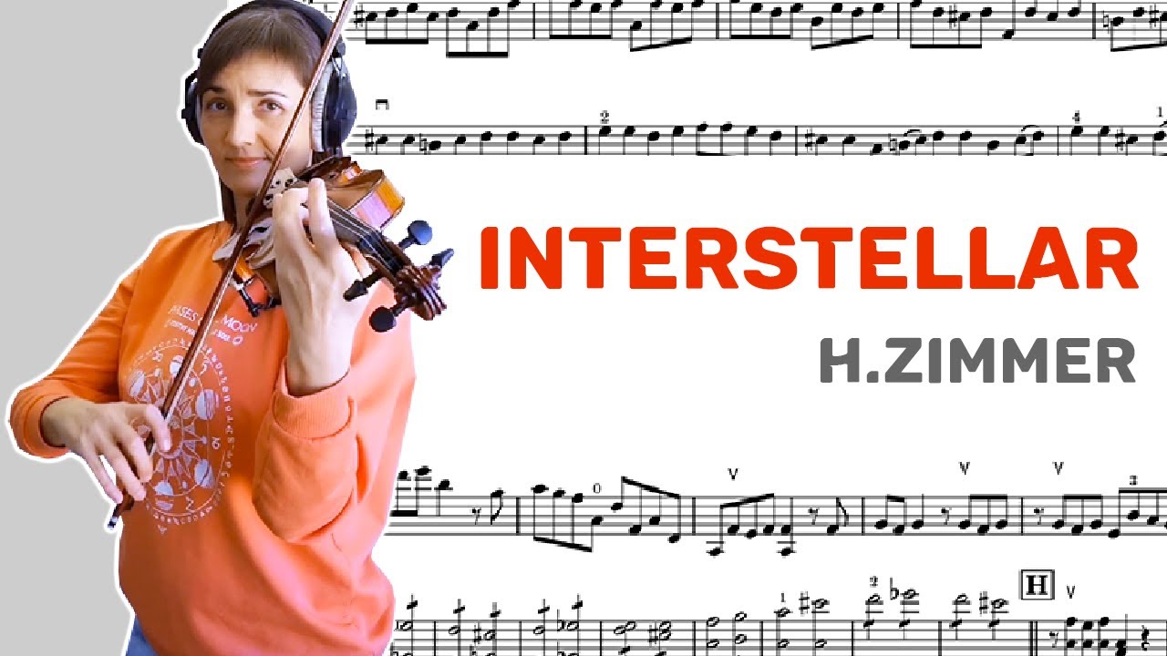 Interstellar - Hans Zimmer - violin and piano version - music sheet ...