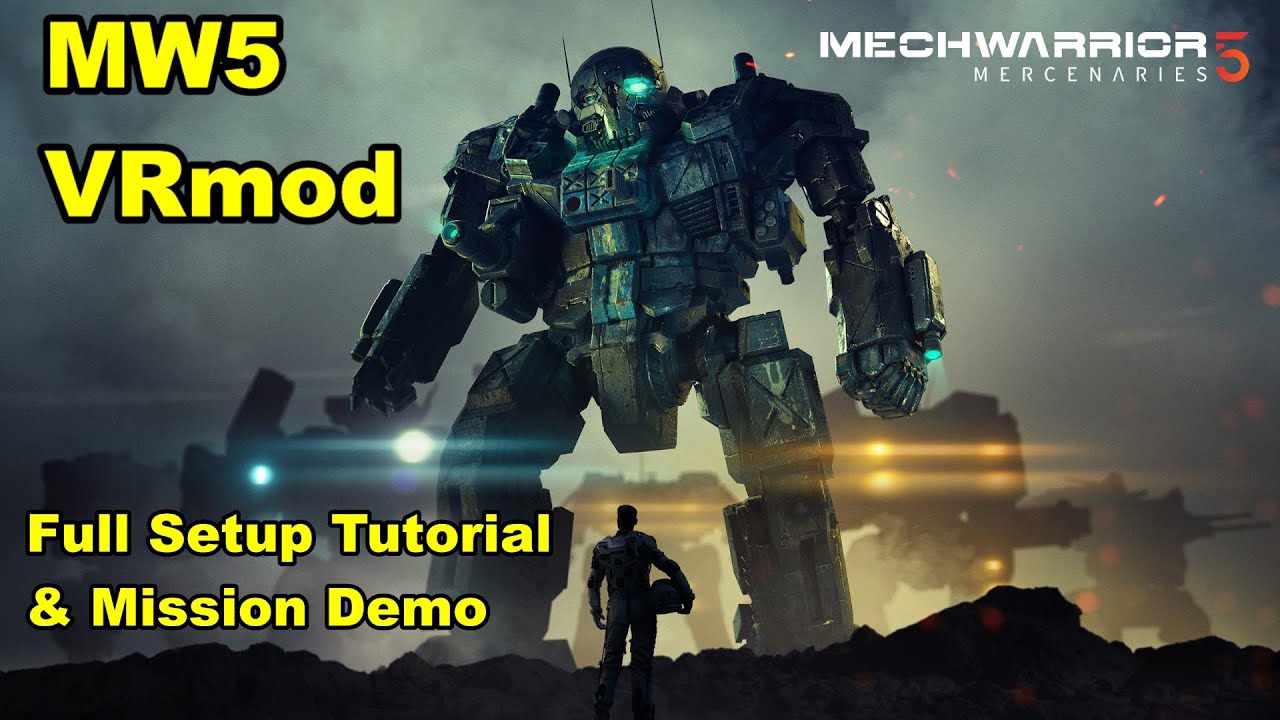 MW5 VRmod Full Setup Tutorial & Mission Demo | UEVR Update - YouTube