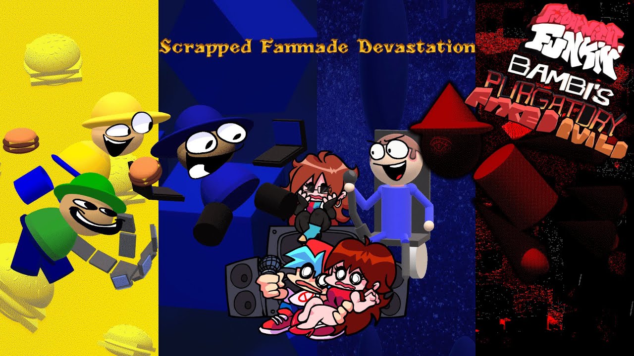FNF: Scrapped Fanmade Devastation - VDAB: DE - Bambi's Purgatory Fixed ...