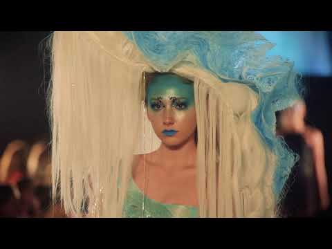 MIND BLOWING avant garde hair styling, creative makeup and couture runway show