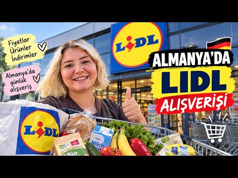 Almanya’da Haftalık Market Alışverişi | Lidl Turu, Favori ve Hayal Kırıklığı Ürünler