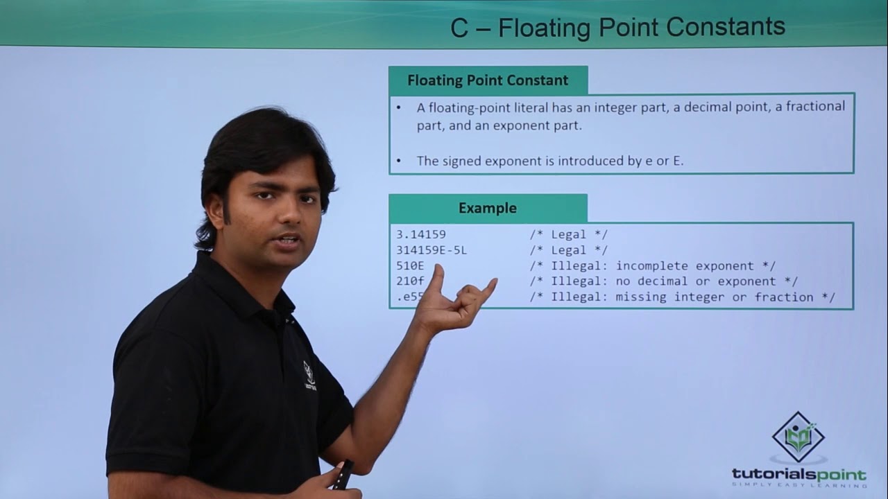 C Floating Point Constants YouTube C Floating Point Constants YouTube