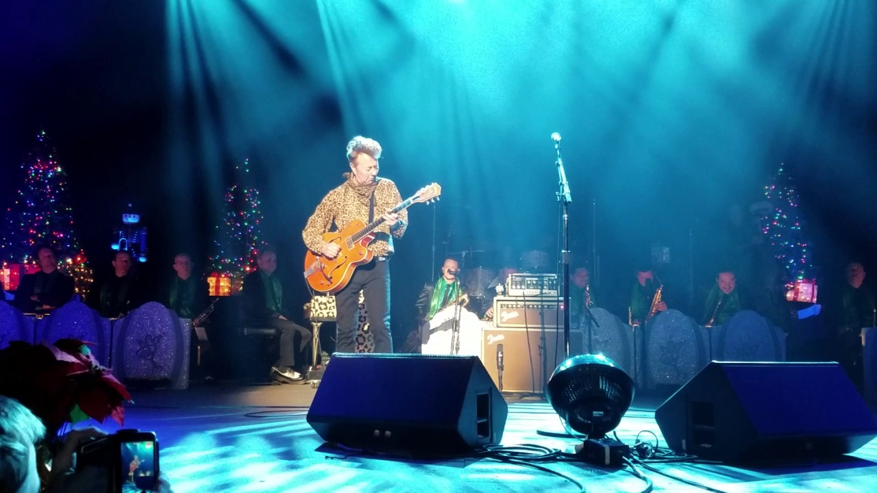 Sleep Walk - BSO Brian Setzer Orchestra live - YouTube