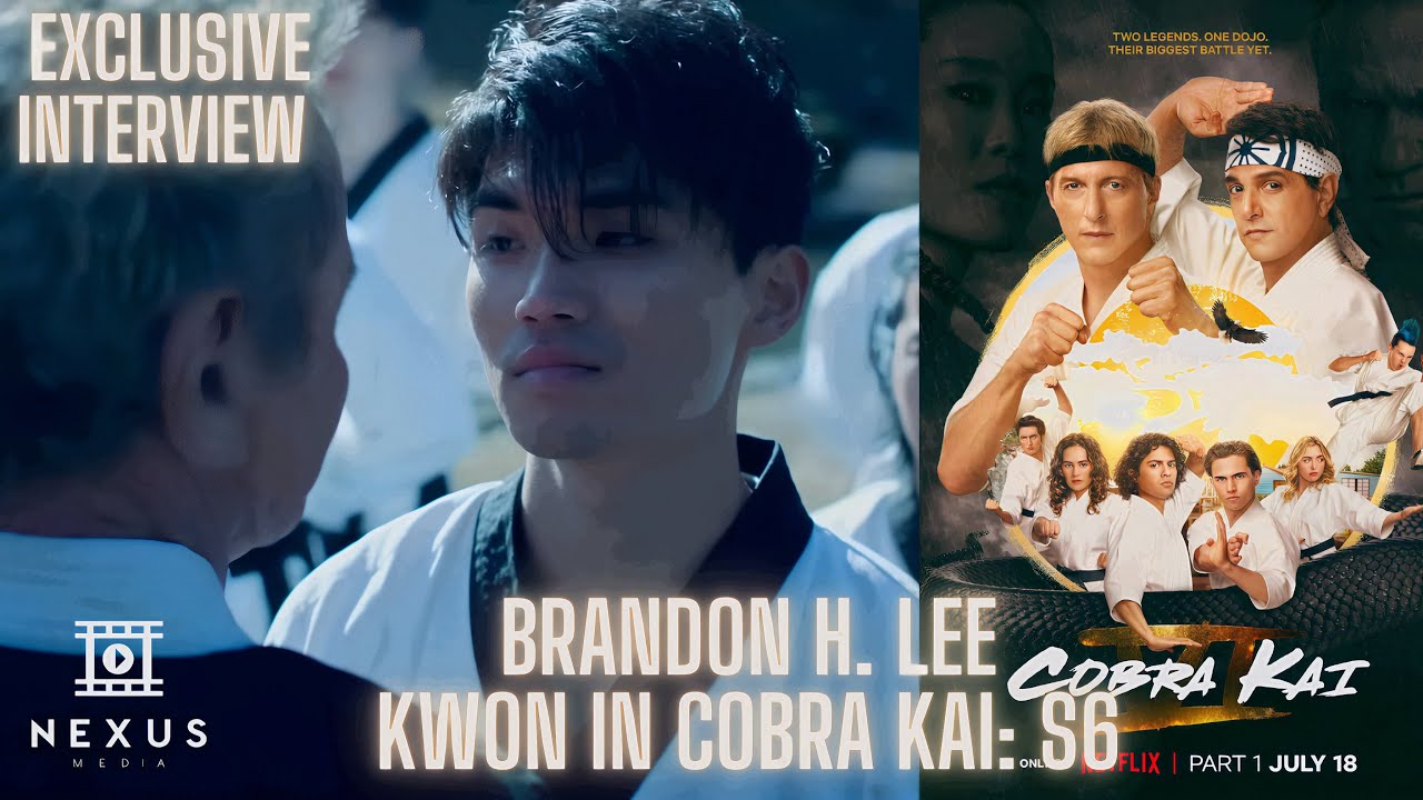 Brandon H. Lee talks playing Kwon in Cobra Kai S6, working with Martin ...