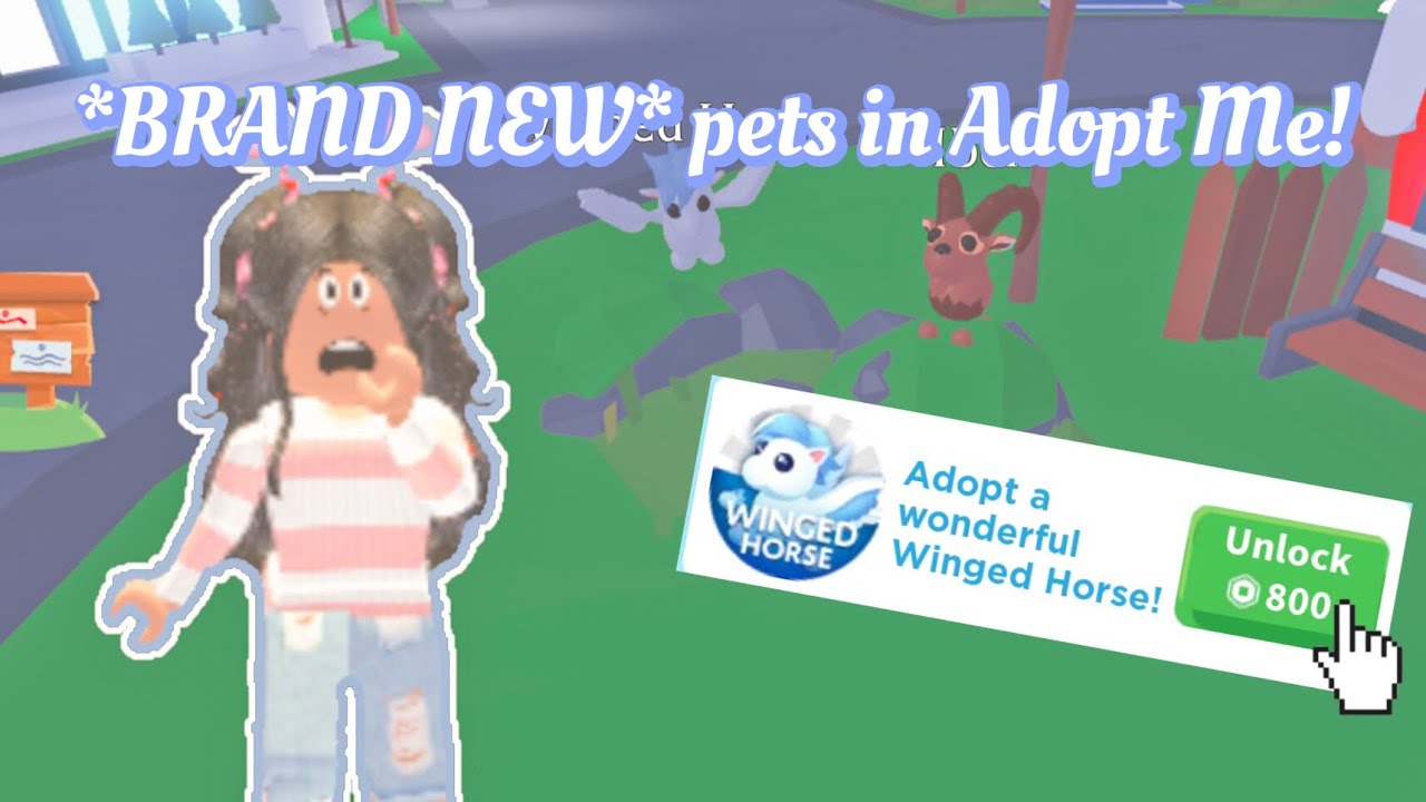*BRAND NEW* pets out *NOW* in Adopt Me!🤩😱 - YouTube