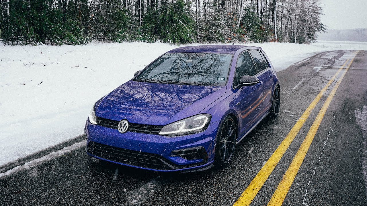 Living with a Stage 2 Golf R in the Winter.. - YouTube