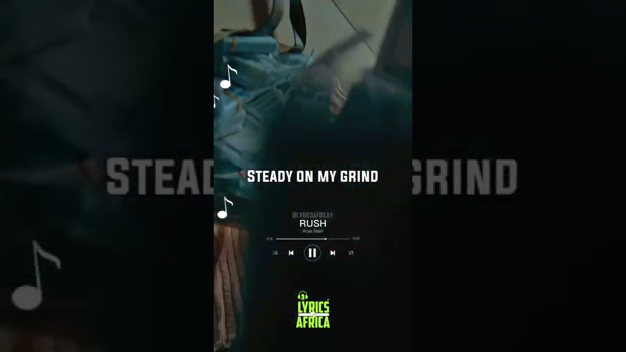 Rush - Arya Star (Lyrics) - YouTube