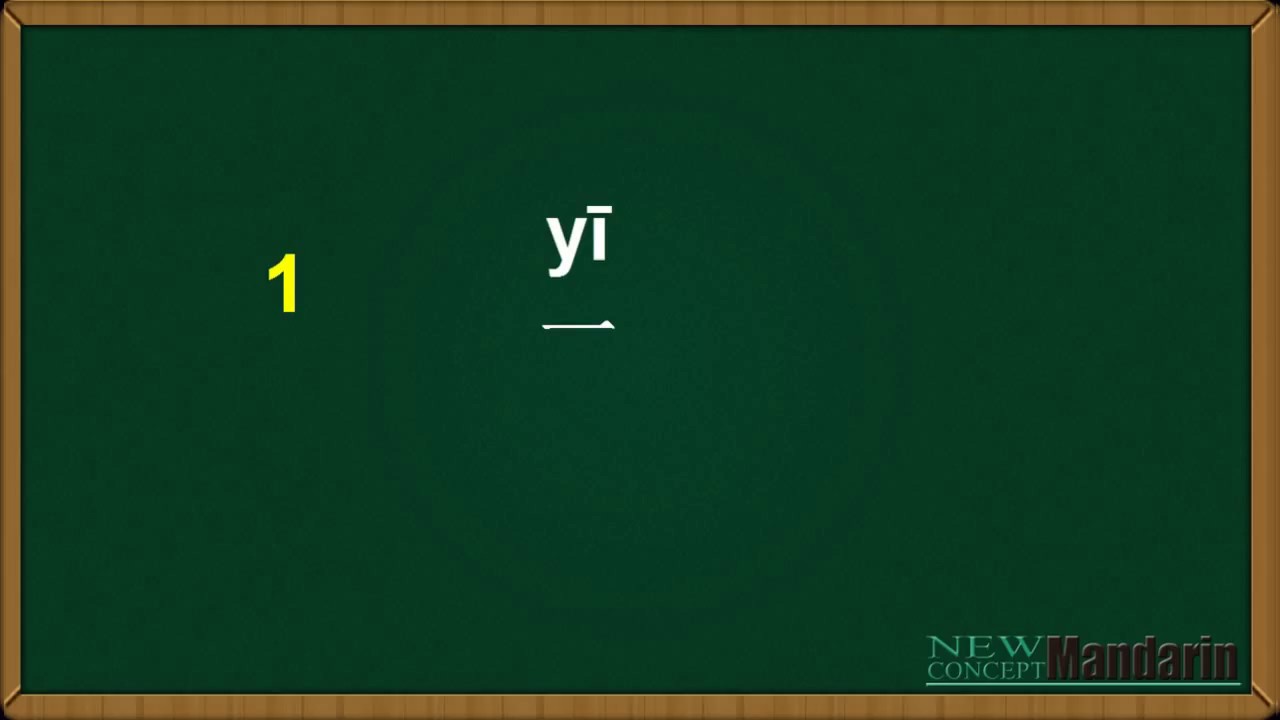 How to count from 1 to 3 in Mandarin? - YouTube