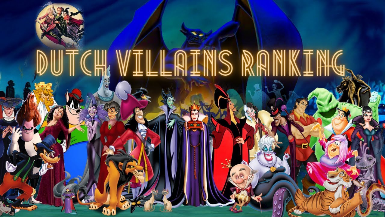 My Personal Ranking: Dutch Disney Villains {Speaking Voices!} - YouTube
