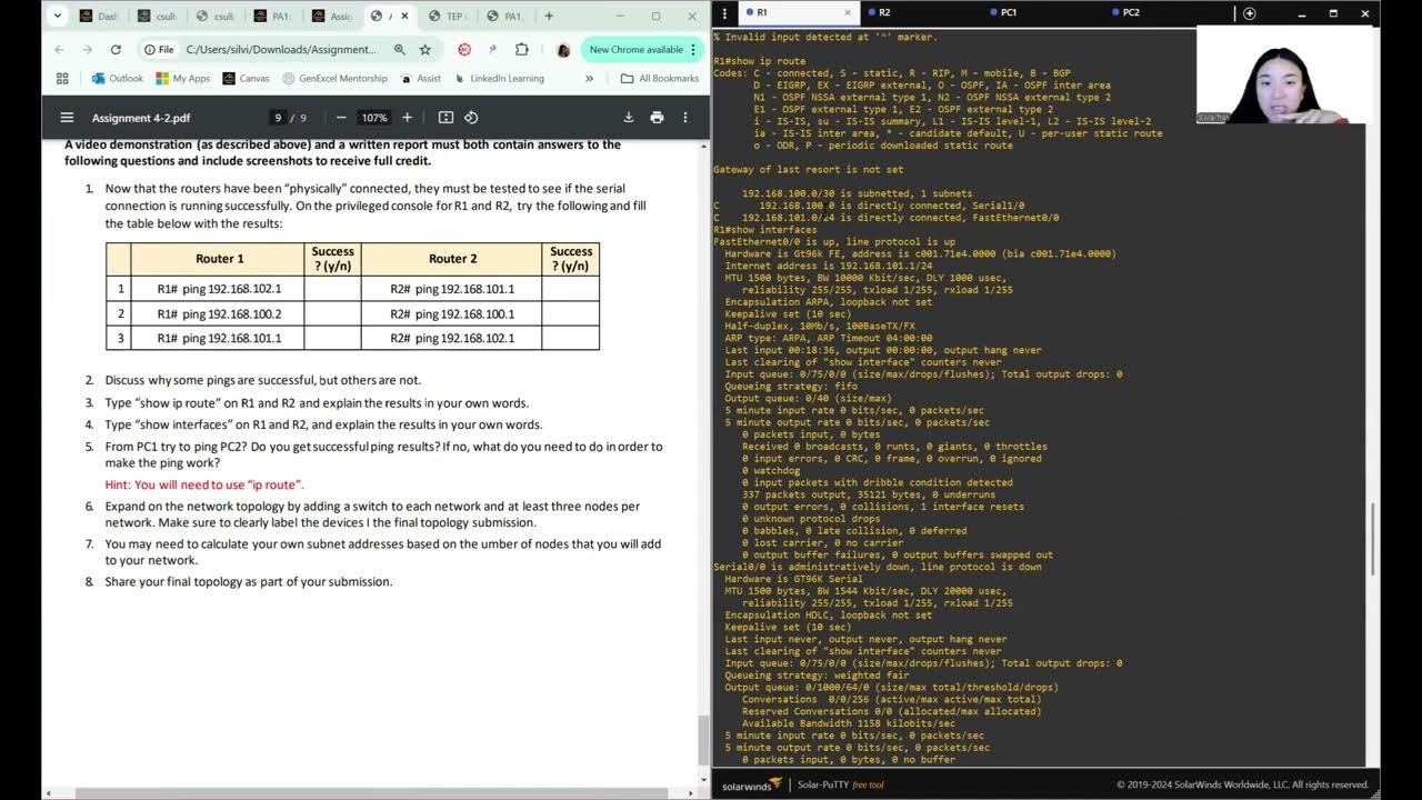 CECS 327 - Assignment #4 Live Demo - YouTube