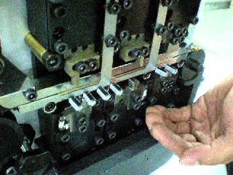 CF-130, Auto Taped Radial Lead Forming & Cutting Machine , Double kinks ...