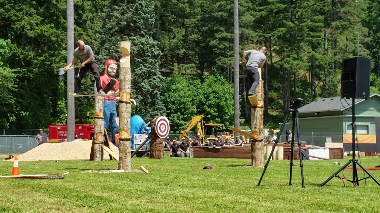 2019 Stihl Timbersports Western Qualifier - Springboard Chop - Cody ...