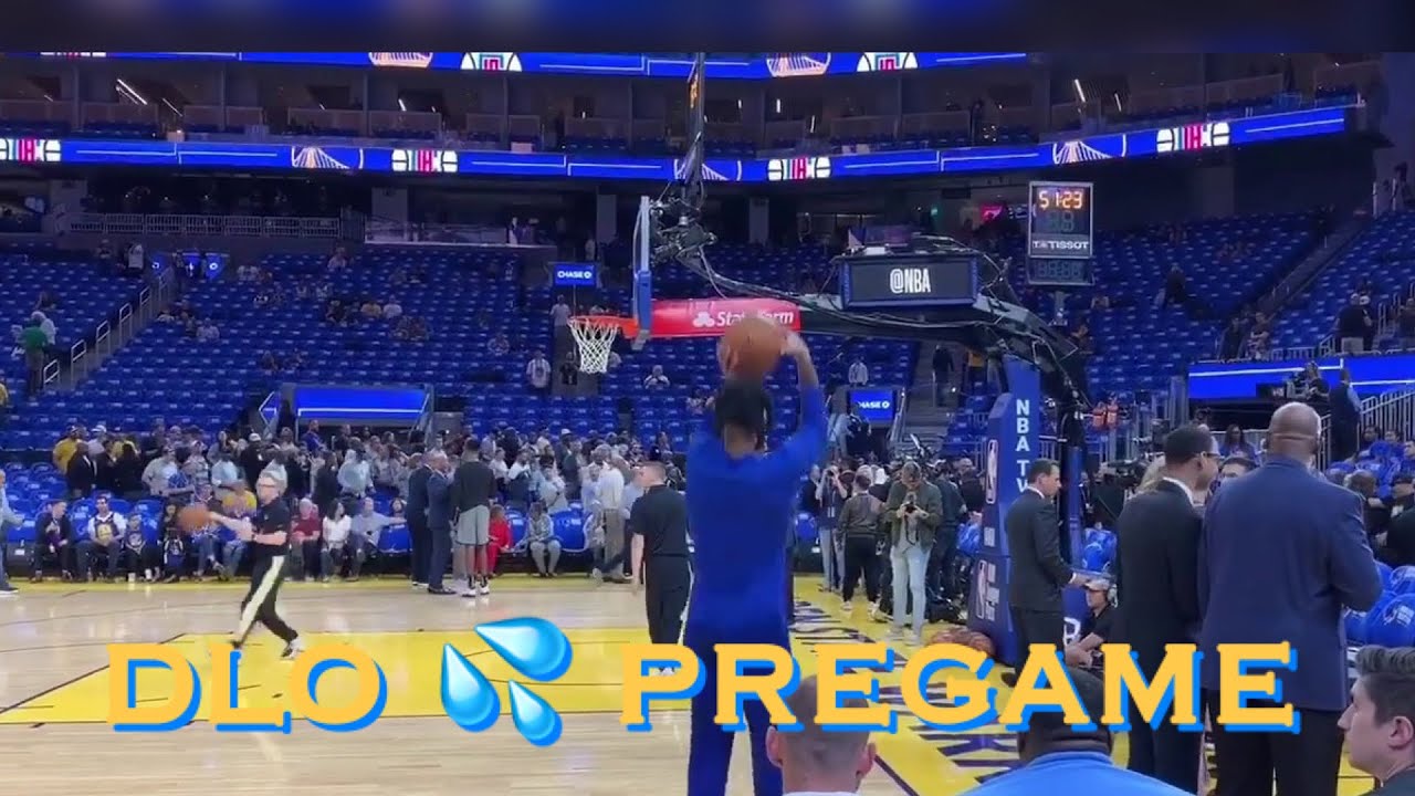 [HD] D’Angelo Russell (DLo) 💦 workout pregame Warriors (0-0) before LA ...