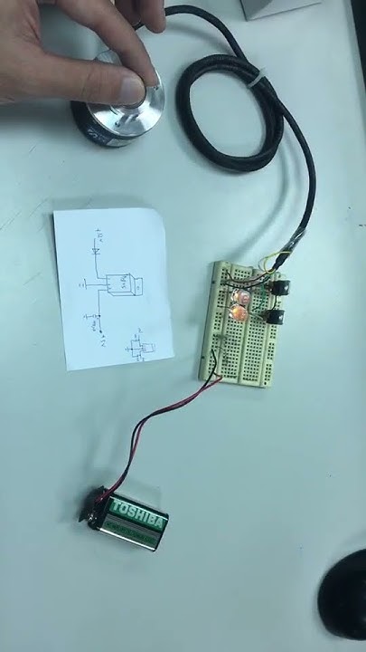 HTL encoder via 7805 to test A & B sig. - YouTube
