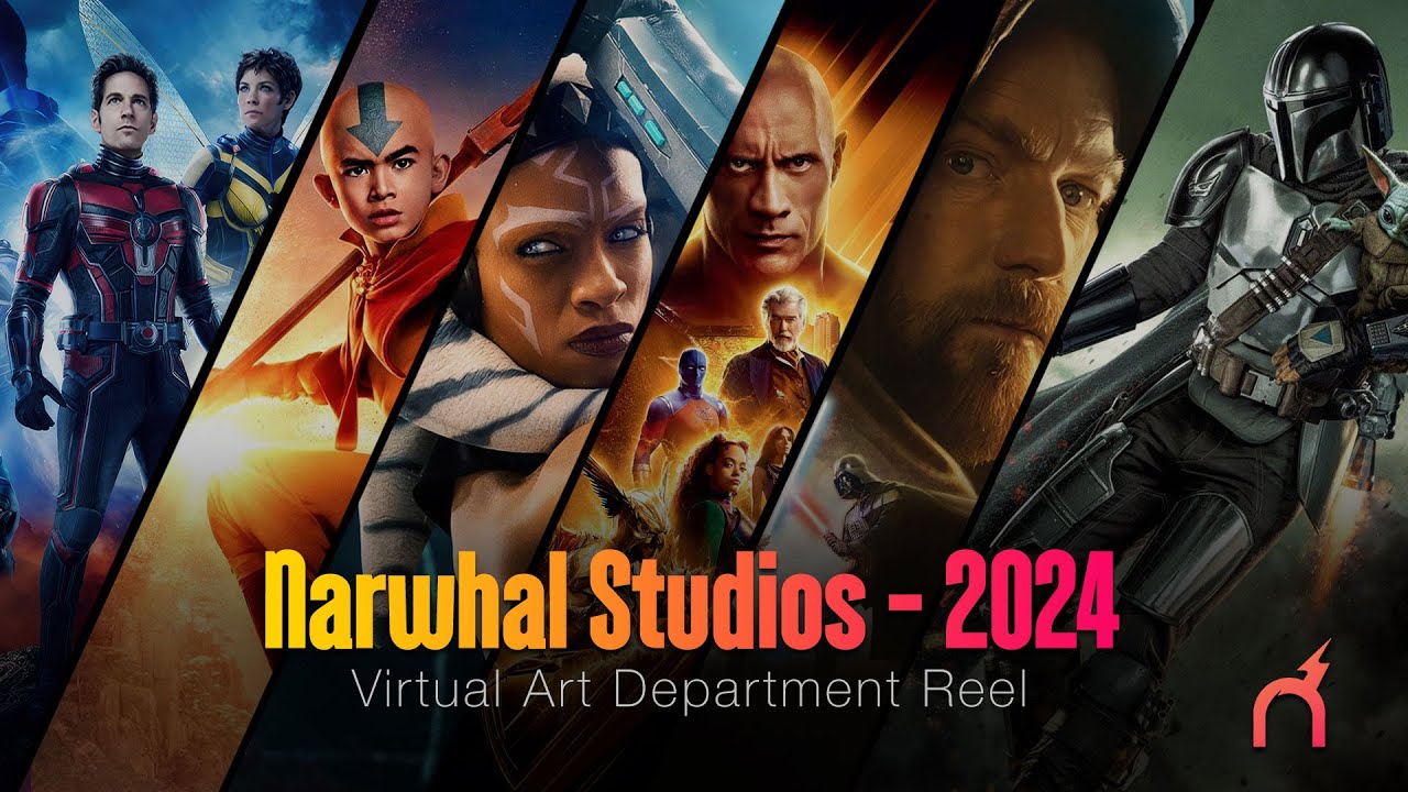 Narwhal Studios 2024 Virtual Art Department Reel - YouTube