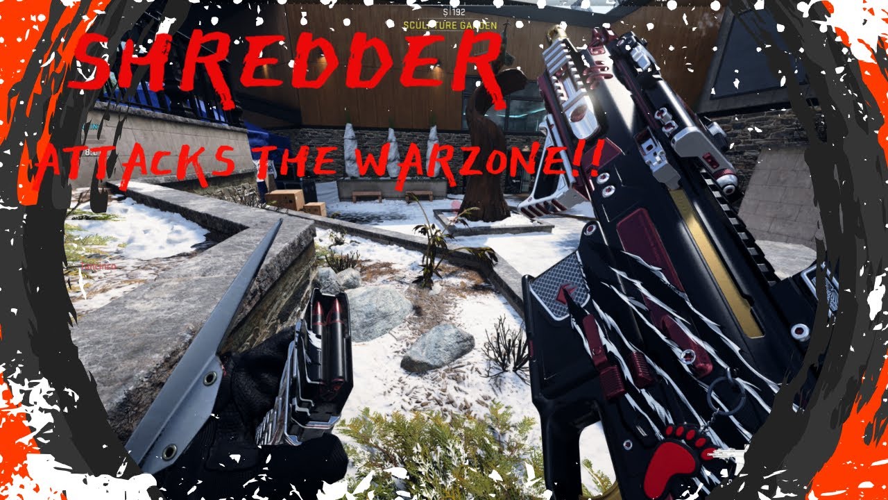 SHREDDER ATTACKS THE WARZONE!! - YouTube