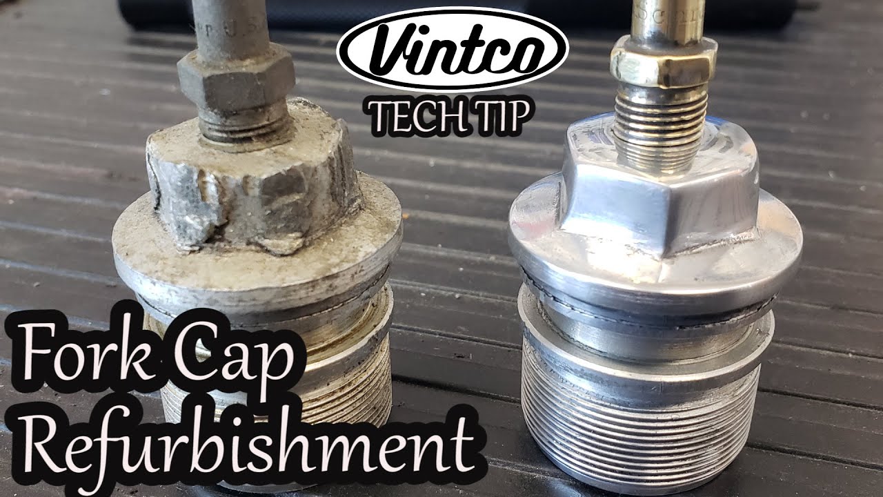 Fork Cap Refurbishment- VintCo Vintage Dirt Bike Tech Tip - YouTube