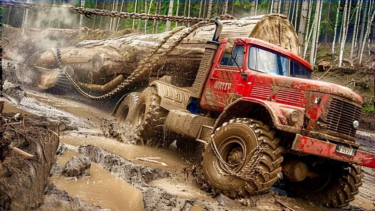 Top Crazy Dangerous Truck Skill By Compilation | Heavy Equipment ...