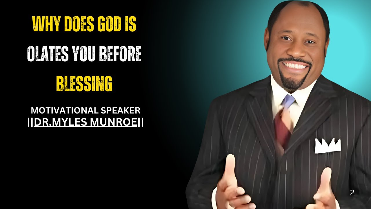 dr myles |||Is Your Season of Isolatio God Is About to Bless You||dr ...