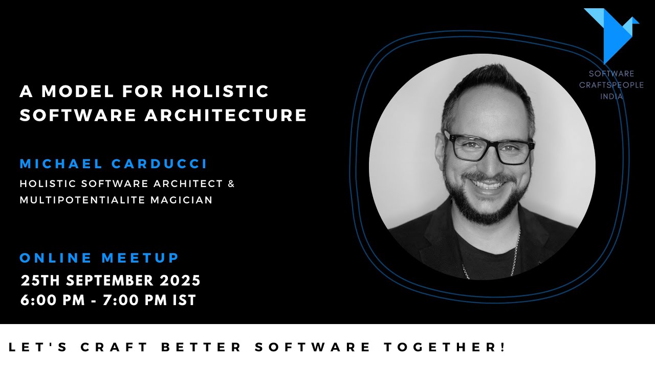 A Model For Holistic Software Architecture - Michael Carducci - YouTube