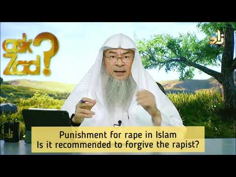 Punishment for Rape in Islam. Is it recommended to forgive the Rapist? - Assim al hakeem