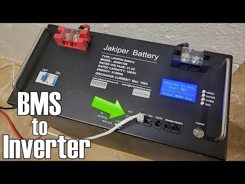 Inverter Communication How to!! Jakiper Server Rack Battery! - YouTube