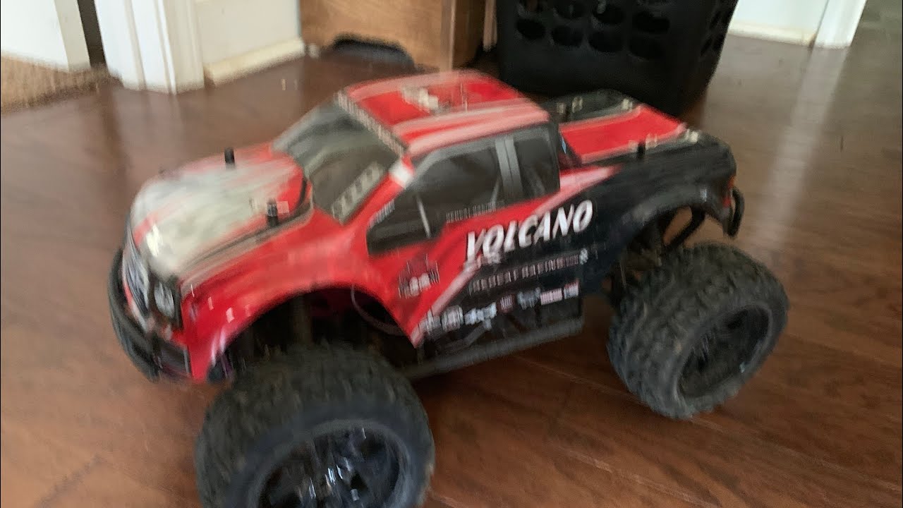 Volcano Redcat epx brushed motor with 2s Lipo - YouTube