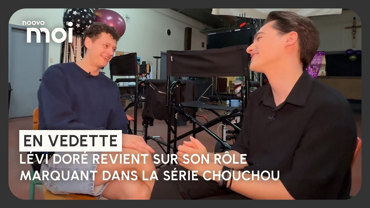 Lévi Doré revient sur son rôle marquant dans la série Chouchou - YouTube