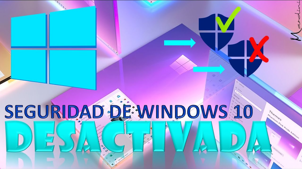 🚫DESACTIVA LA SEGURIDAD DE WINDOWS 10 DE RAIZ 💻 - YouTube