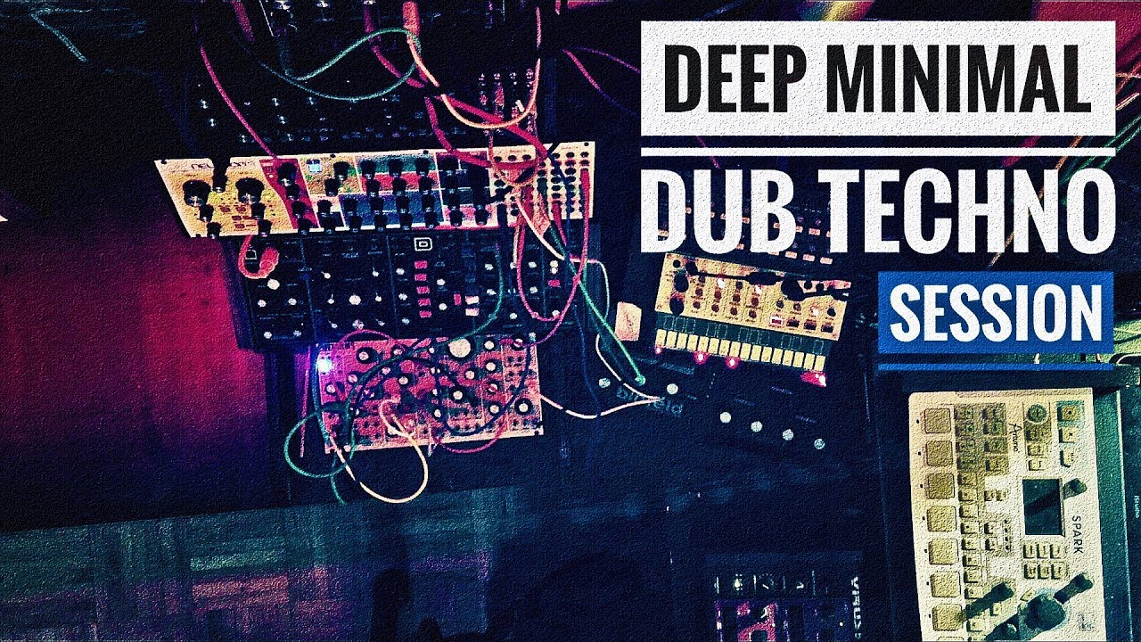 Deep Minimal Dub Techno Studio Session [2019] [Behringer Model D] [Moog ...