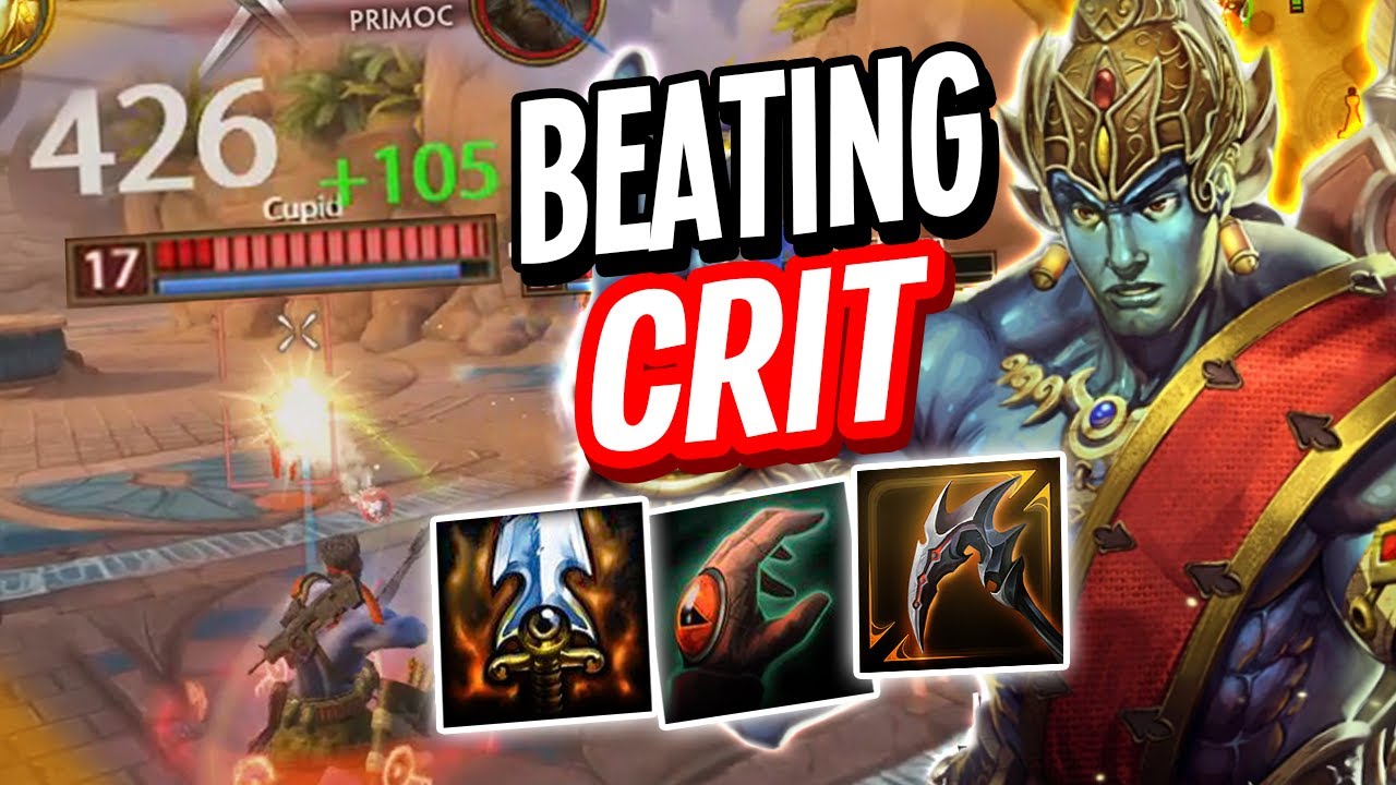 I've Discovered the Smite Hunter Build that BEATS CRIT! - YouTube