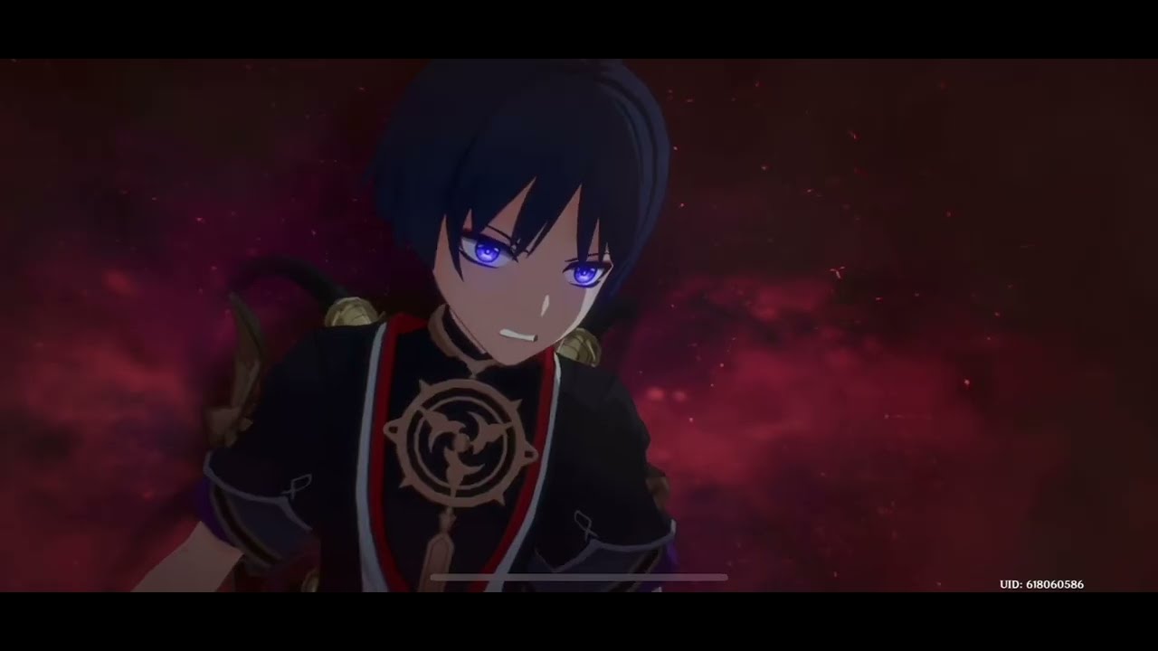 Scaramouche fight end scene + realm of consciousness - YouTube