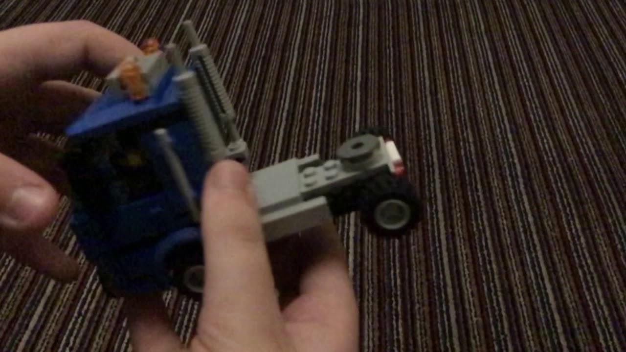 Dropping My Lego Lorry Slow Mo - YouTube
