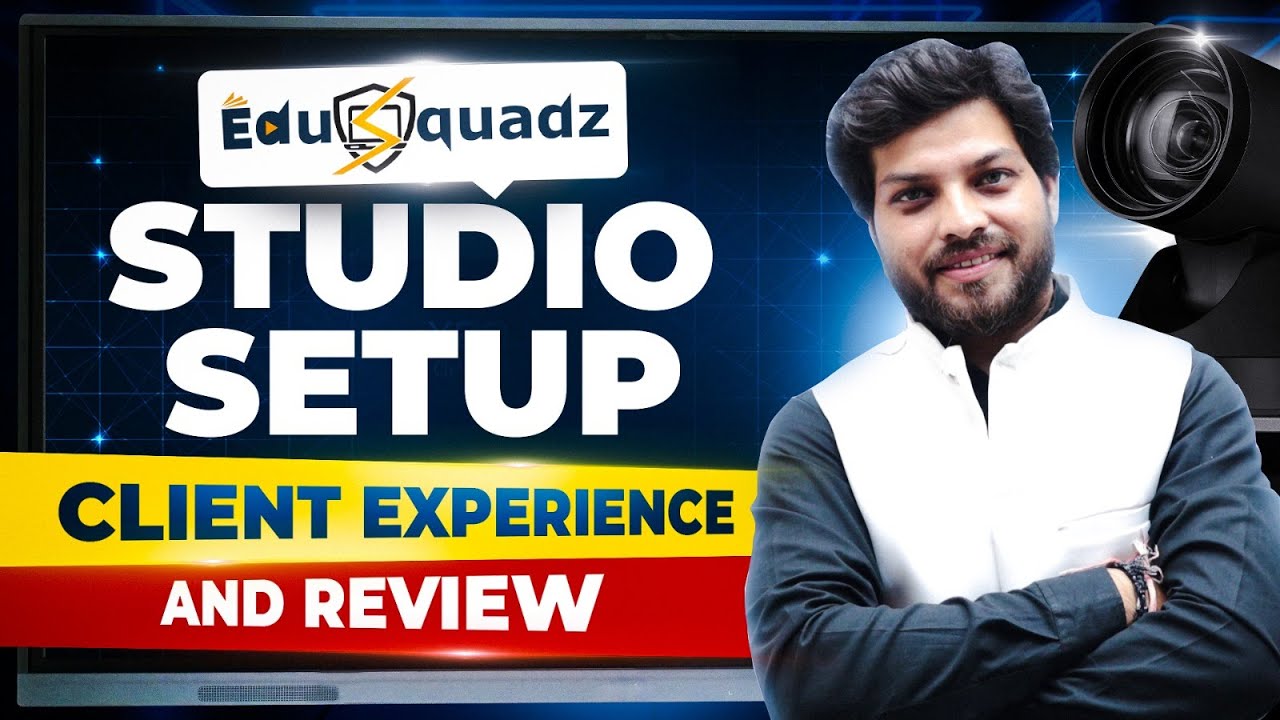 कम पैसे में बनाया Professional Studio | Edusquadz Studio Setup Review @TechSquadz - YouTube
